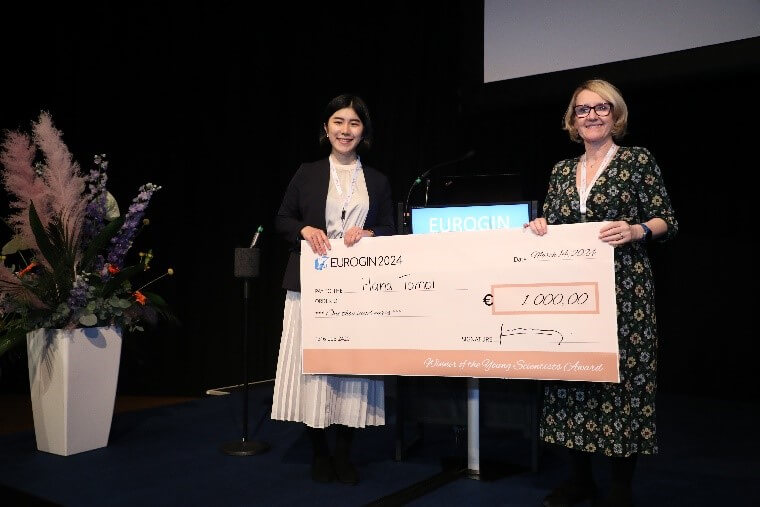 A WISE student, Ms. TOMOI Hana won the Young Scientists Award at ...